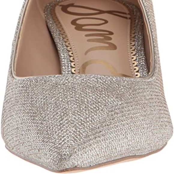 Sam Edelman | Shoes | New Sam Edelman Dori Gold Glitter Pumps Kitten ...